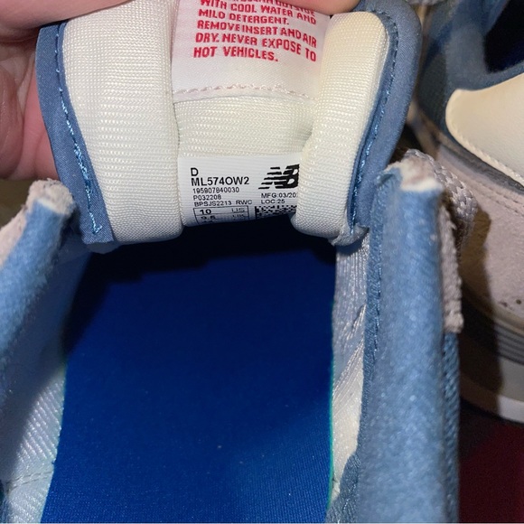 New Balance | Shoes | New Balance 574 Grey Blue Mens Lifestyle Athletic ...